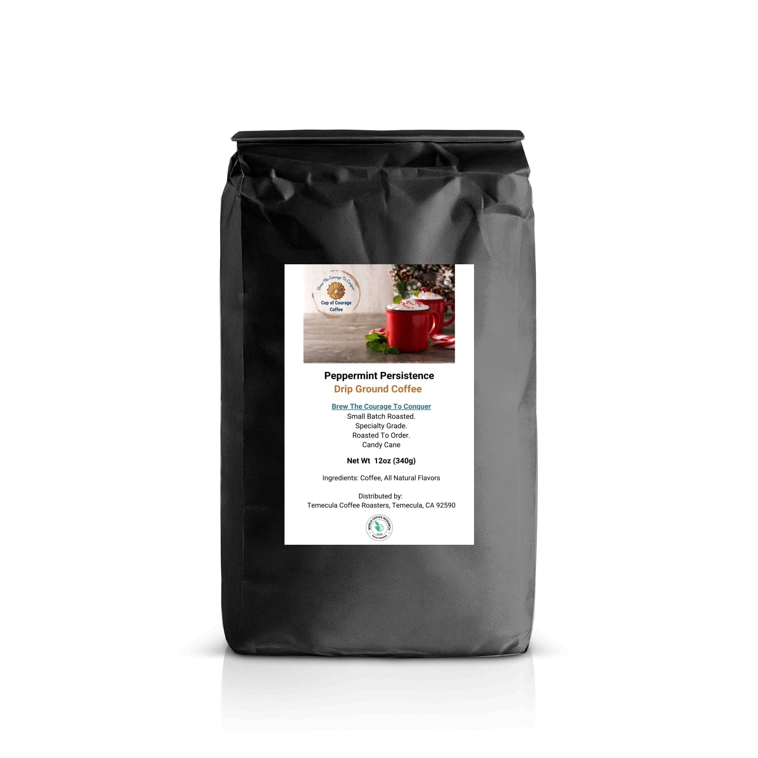 Peppermint Persistence – Cup Of Courage Coffee