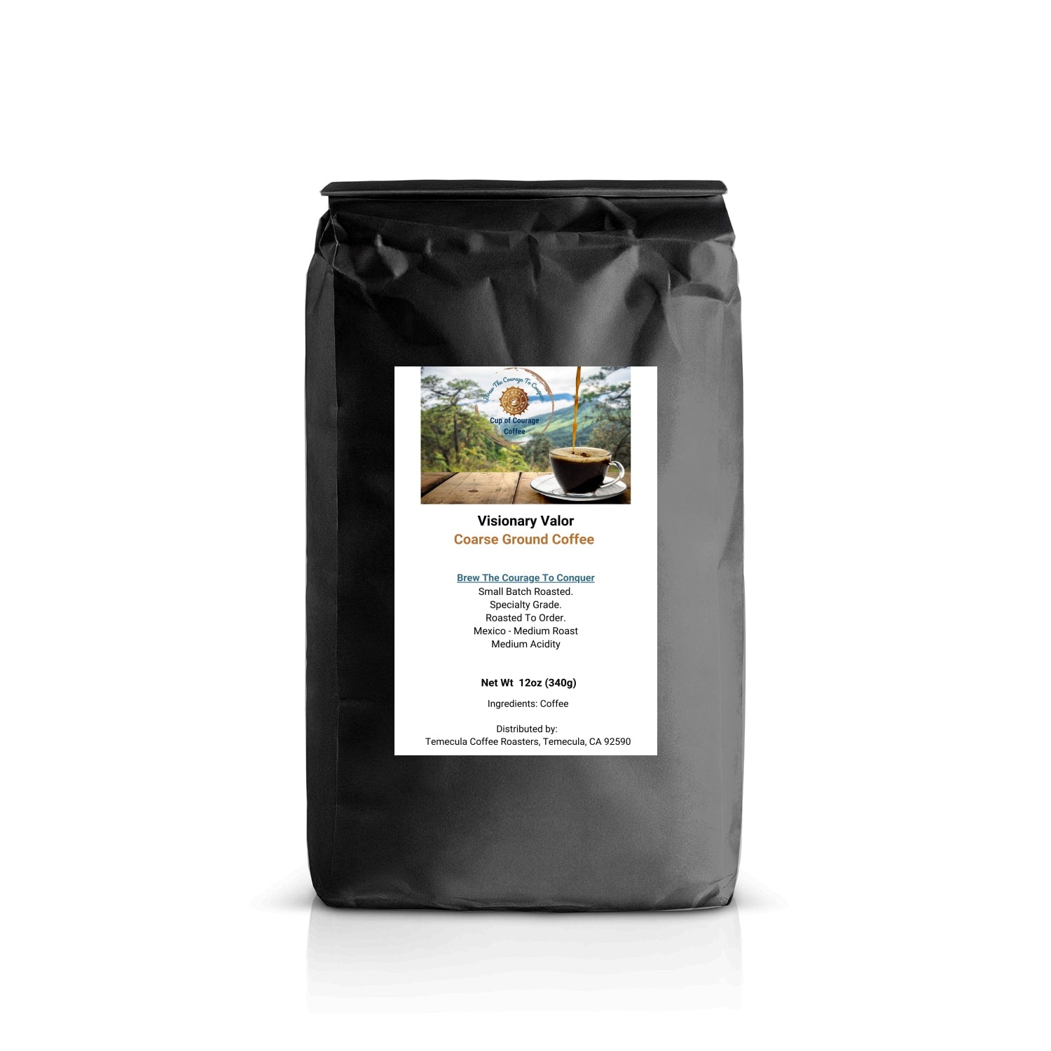 Visionary Valor – Cup Of Courage Coffee